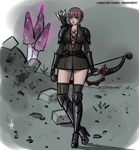 Girl Archer Sniper Orig By Anekerd On Deviantart