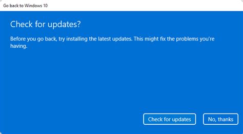 How To Roll Back Windows Update Or Feature Updates Windows