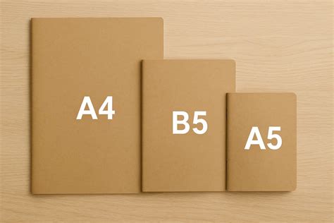 Paper Sizes Chart Guide A4 A5 B5 And More
