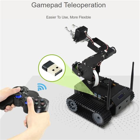 Waveshare JETANK AI Tracked Mobile Robot Kit Based On Jetson Nano EU Plug