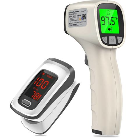 Carent Jpd Fr202 Digital Non Contact Infrared Forehead Thermometer Fever Testing Machine For