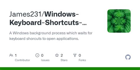 Windows Keyboard Shortcuts Background Process Program Cs At Master