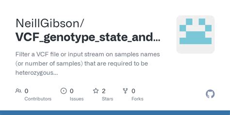 Vcfgenotypestateandcountfiltergenotypestateandcountfilterpy