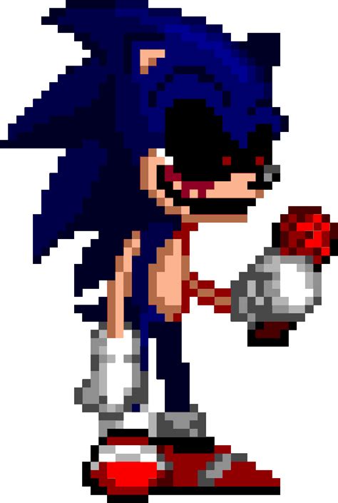 Vs Sonicexe Bitcrushed Classic Sonic Pixel Art Sonic