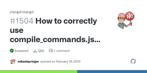 how to correctly use compile commands json for building with different