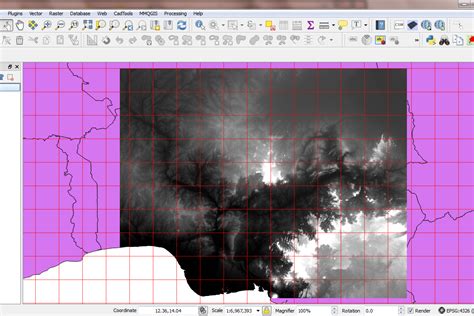 Raster Qgis Calculate Highest Elevation Within 1 Degree Grid