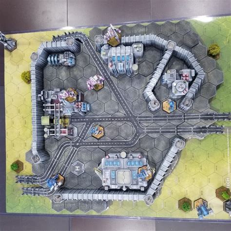 Download 3d Printing Templates Battletech Forward Base Hex Friendly