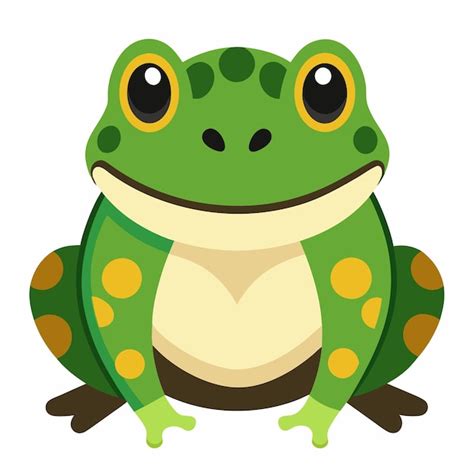 Sapo Comum Bate Em Kawaii Vetor Premium Gerado Com Ia