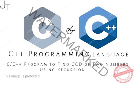 Cc Program To Find Gcd Of Two Numbers Using Recursion Just Tech Review