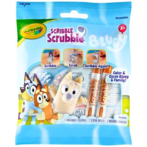 Crayola Scribble Scrubbies Bluey Officeworks