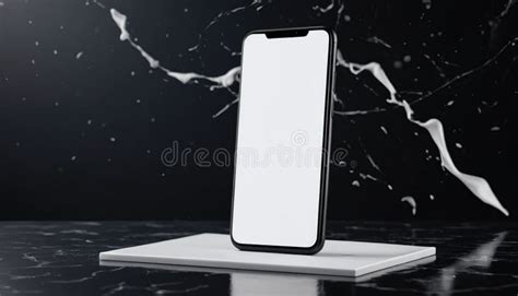 Digital Device Mobile Mockup A Sleek Mobile Mockup Highlighting A New