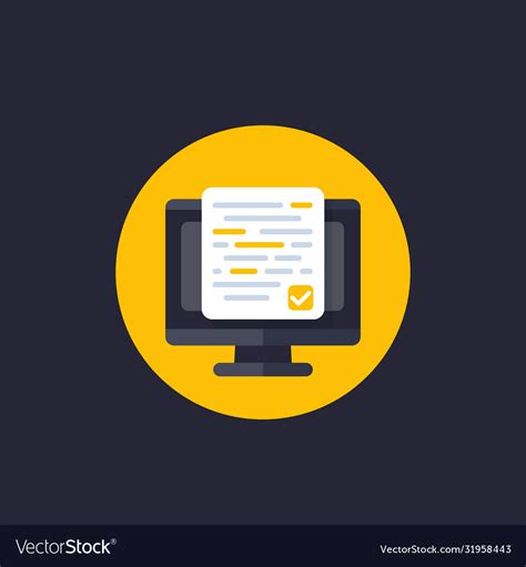 Accepting New Terms Conditions Or Corrections Vector Image