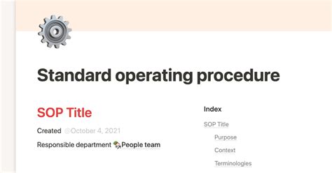 Fleet Manager SOPs Template by SOPs | Notion Marketplace