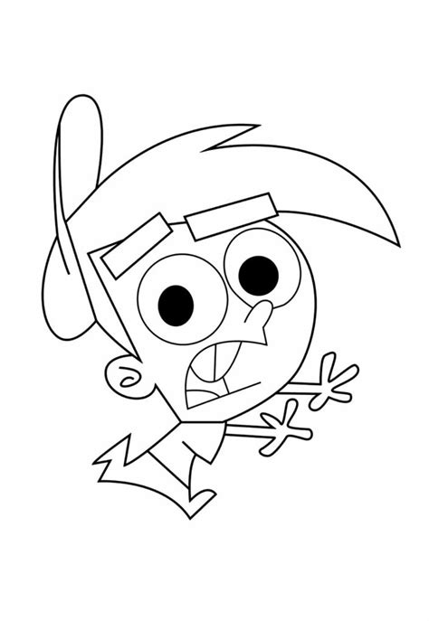 Desenhos De Padrinhos Mágicos Para Imprimir E Colorir Como Fazer Em Casa