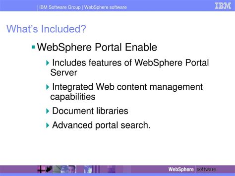 Websphere Portal Version 6 Ppt Download
