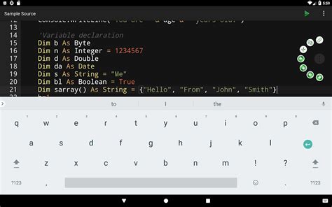 Visual Basic Vbnet Programm For Android 無料・ダウンロード