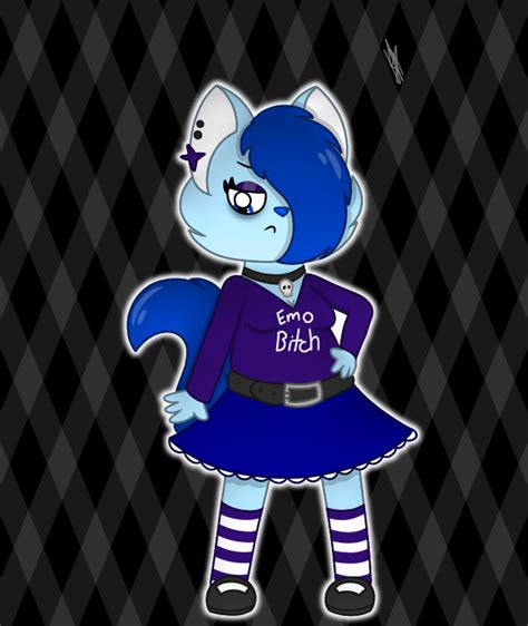 Emo Goth Luna By Lunakittyfox On Deviantart