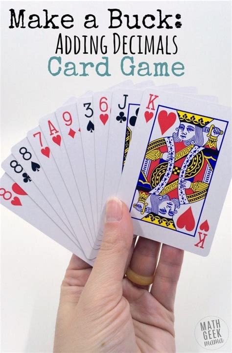 Make A Buck Unique Adding Decimals Game Artofit Make A Buck Unique Adding Decimals Game Artofit