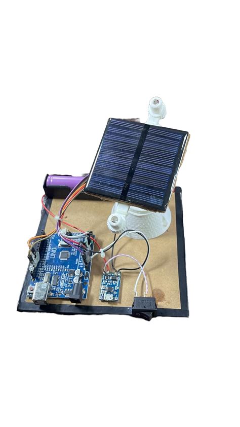 Mechanic37 Automatic Solar Tracker Single Axis Engineering Projects Simple Programmable With