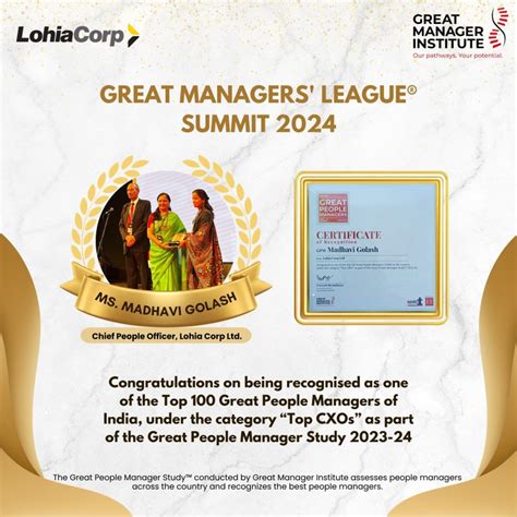 Madhavi Golash On Linkedin Humbled And Honoured To Be In The Top 100 Great People Managers List
