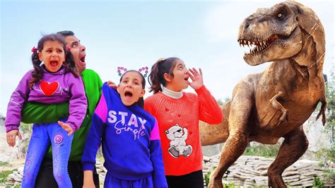لما بنتك تنقدك من ديناصور حقيقي برا البيت Youtube