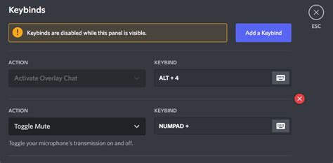 i would always have 3 keybinds set mute deafen and stream now i can