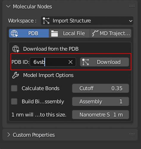 [blender] How To Handle Molecular Data With “molecular Nodes” Addon Part 2 Styly