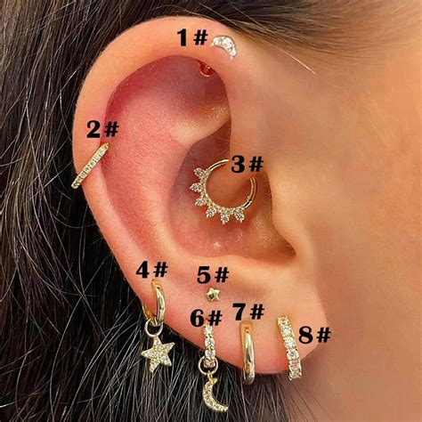 Ear Piercings Helix Ring