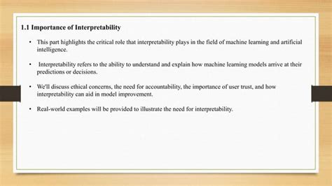 Enhancing Machine Learning Interpretability With Lime Pptx