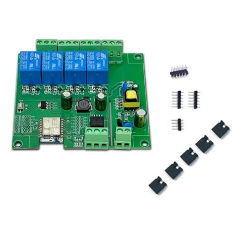 Relay Module Esp Way Wifi Module Ac Dc Power Supply Esp Development Board Secondary