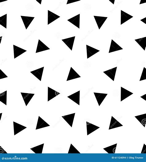 Seamless Triangle Pattern Stock Vector Illustration Of Decorative