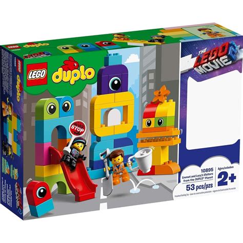 Lego Duplo 10895 The Movie 2 Emmet And Lucys Visitors From The Duplo Planet Gadcet Uk Toys