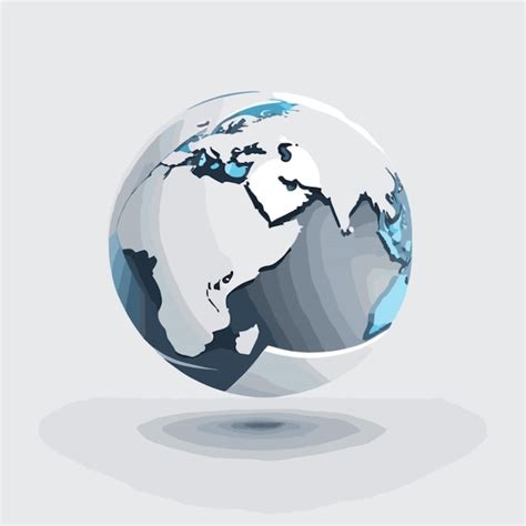 Premium Vector Globe Symbol Vector On White Background