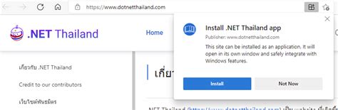 Manifest Name Not Match A Site Issue Dotnetthailand Dotnetthailand Github Io GitHub
