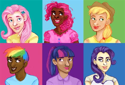 Human Ponies By Jackity On Deviantart
