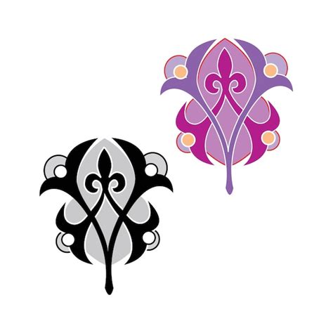 Premium Vector Vintage Floral Calligraphic Floral Vignette Scroll Corners Ornamental Design