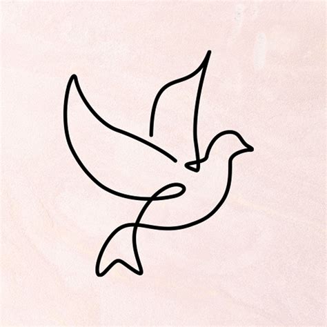 The Dove Symbolizes Peace Purity Hope Beauty And Faith May This