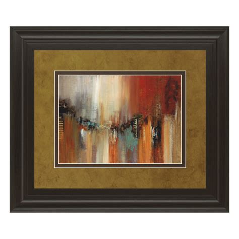 Classy Art Urban Rhythm Wall Art Double Mat In Multi By Classy Living