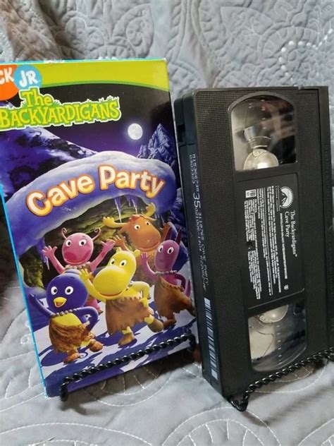 The Backyardigans Cave Party Vhs Pablo Tyrone Tasha Rare Nick