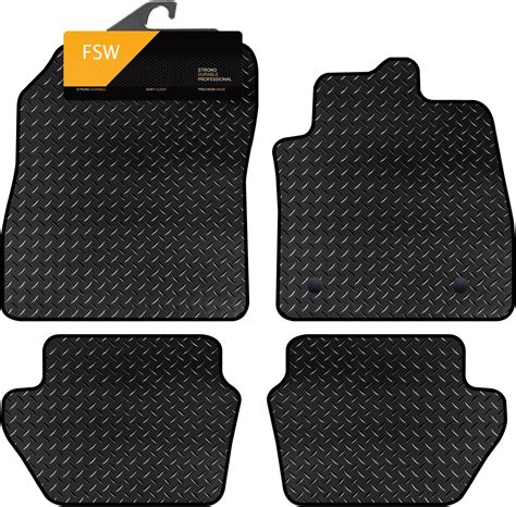 Fsw Tailored Car Mats Fits Fiesta Mk8 2017 2023 Heavy Duty 3mm