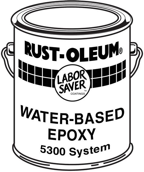 RUST OLEUM Safety Yellow Epoxy Activator And Finish Kit Gloss Finish Size Gal A