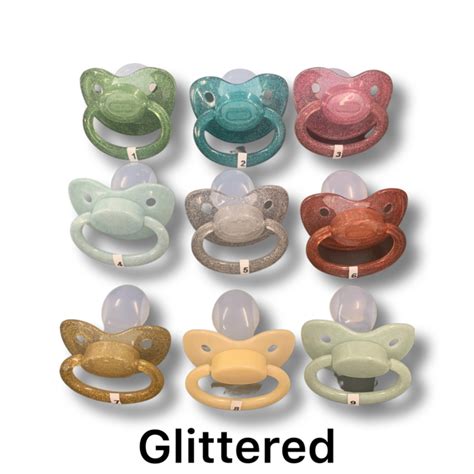 Glittered Pacifiers Littles Downunder