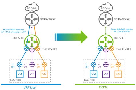 Multi Tenancy Datacenter With Nsx Evpn Network And Security
