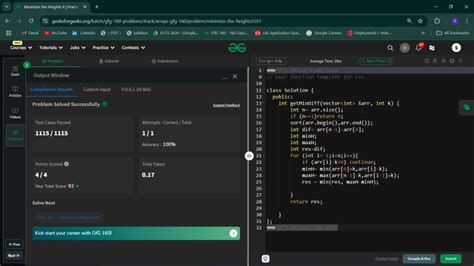 Gfg160 Gfg160 Codingjourney Geekstreak2024 Geeksforgeeks