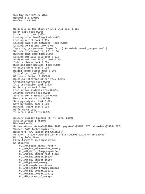 log pdf texture mapping system software