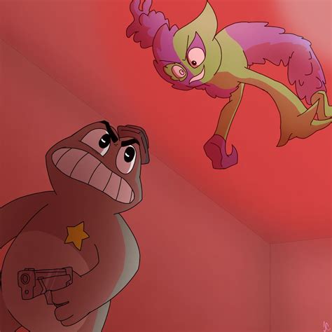 Sheriff Toadster Vs Jester Criaturas Fofas Criaturas