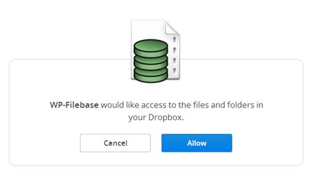 Sync Files With Dropbox WP Filebase Pro