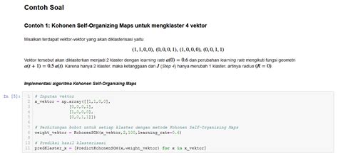 github rinroya kohonen self organizing maps implementasi algoritma