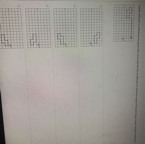 Solved A Glide Reflection Is Defined By The Given Slide