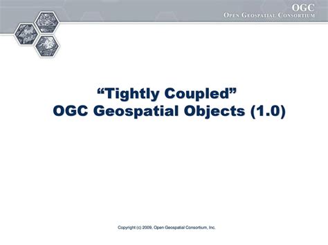 Ogc Orientation And Introduction Adopted Ogc Standards Ppt Download